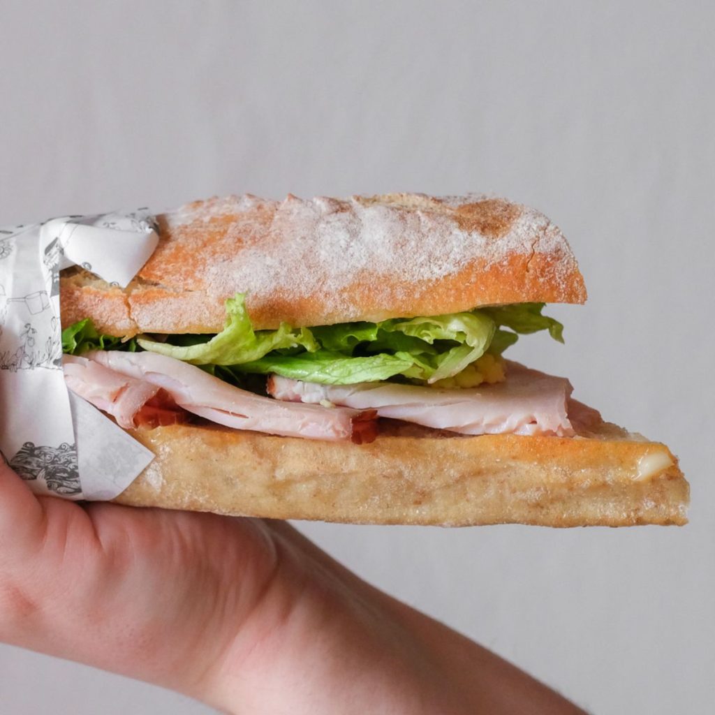 Ham Baguette - FoodFolk