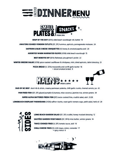 Long Beach Cafe Menu - FoodFolk