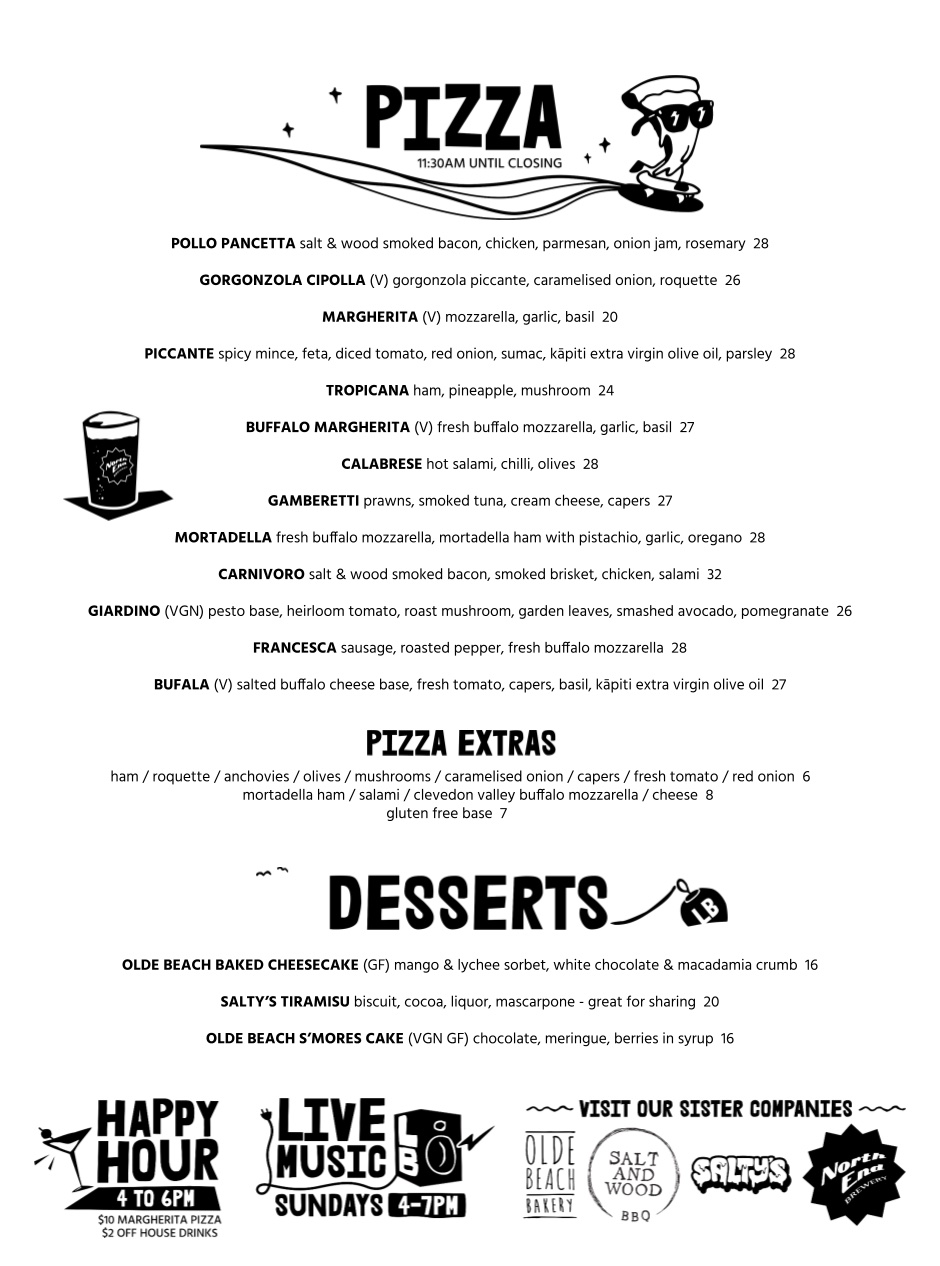 Long Beach Cafe Menu - FoodFolk