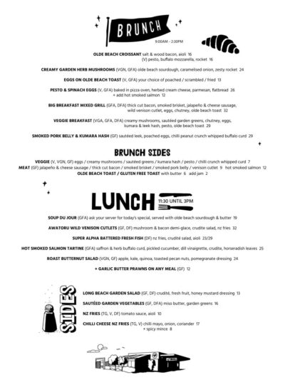 Long Beach Cafe Menu - FoodFolk
