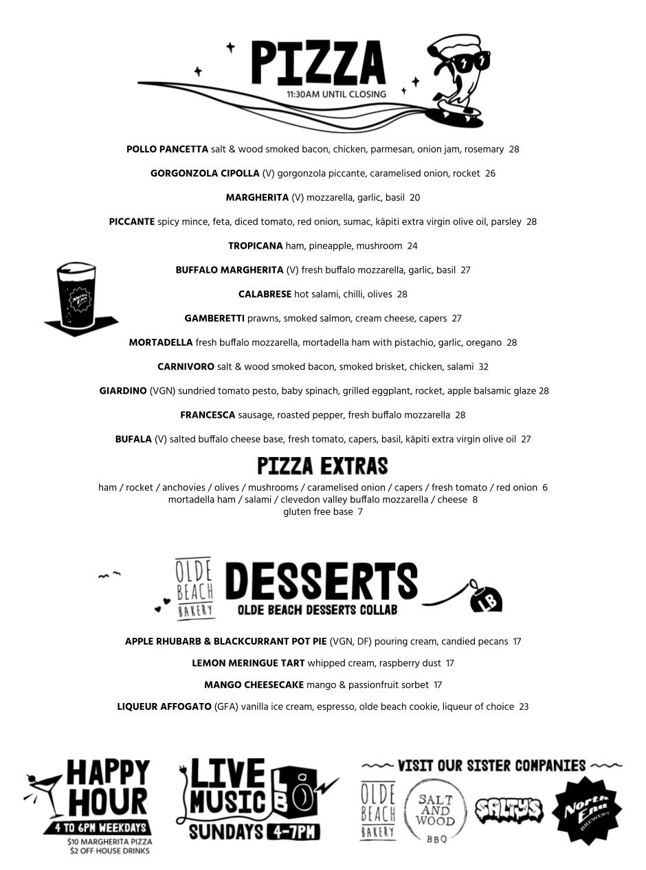 Long Beach Cafe Menu - FoodFolk